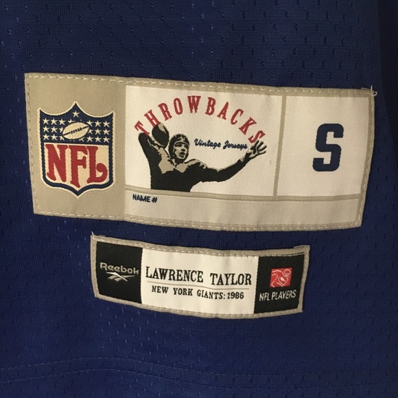 Reebok | Other | Authentic Lawrence Taylor Jersey | Poshmark